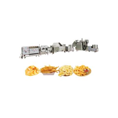 China Tortilla Chips Making Machine for Sweet Potato Chips Production 4000*1100*2200mm for sale