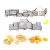 China Machinery Function 5500 KG Semi-automatic French Fries Production Line for Potato Chips for sale