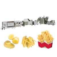 China Machinery Function 5500 KG Semi-automatic French Fries Production Line for Potato Chips for sale