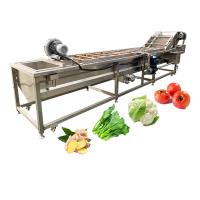 China Stainless Steel 304 Bubble Peeling Machine for Washing and Cleaning Fruits Vegetables for sale