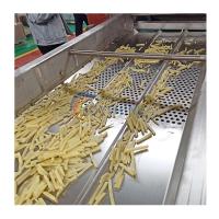China Potato Production Line For Dairy Products Fully Automatic Finger Chips Making Machine for sale