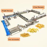 China Full Automatic Frozen Potato French Fries Making Machine for Dairy Products Production for sale