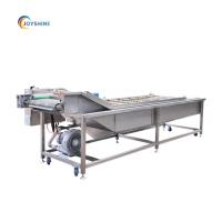 China 9.4kw 220v 380v Potato Vegetable Coriander Bubble Washer Machine 2000kg/H for sale