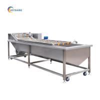 China 9.4kw 220v 380v Potato Vegetable Coriander Bubble Washer Machine 2000kg/H for sale