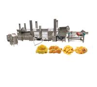China Food Beverage Shops Must-Have Continuous Fryer for French Fries Plantain Chips and More for sale