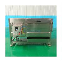 China 1.5kw Carrot Peeler Machine for Automatic Washing and Peeling of Root Vegetables for sale