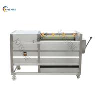 China Silver Carrot Peeling And Washing Automatic Electric Potato Peeler Machine for sale