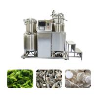 China Automatic Manual Control Vacuum Frying Machine For Broccoli Chips 8kg Low Temperature for sale