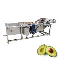 China 9.4kw Lavadora de Frutas y Verduras con Burbujas de Aire Limpieza de Brócoli y Berenjena for sale