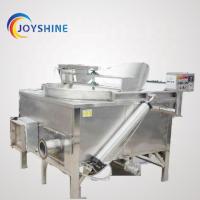 China 300-700L Oil Capacity Electric Fryer Kettle For Banana Frying 50-500kg/H for sale