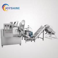 China 300-700L Oil Capacity Electric Fryer Kettle For Banana Frying 50-500kg/H for sale