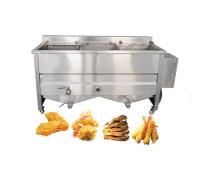 China Electric Power Source 42kw Industrial Air Fryer For Plantain Chip And Potato Crisp Frying for sale