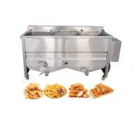 China Electric Power Source 42kw Industrial Air Fryer For Plantain Chip And Potato Crisp Frying for sale
