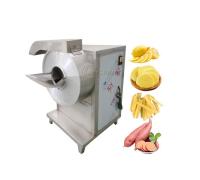 China 110 KG Sus304 Root Vegetable Carrot Potato Turnip Strip Cutting Machine Potato Slicing Machine for sale