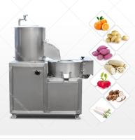 China Cassava Carrot 750kg/H 1.1kw Potato Peeling Machine Vegetable Peeler for sale