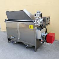 China Certified Meat Pie Pork Rinds Frying Machine Basket Deep Fryer with 380v Power Source for sale