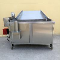 China Certified Meat Pie Pork Rinds Frying Machine Basket Deep Fryer with 380v Power Source for sale