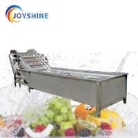 China Tomato Washing Machine With Water Filtration System 304 Stainelss Steel Material for sale