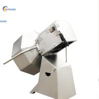China 150kg/H Fried Food Potato Chips Snacks Seasoning Machine Octagonal Peanut Flavoring Coating Machine for sale