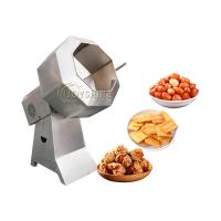 China High Speed Food Chips Flavouring Machine Seasoning Drum For Food Processing 220v 380v for sale