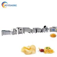 China 50kg/H-1000Kg/H Fully Automatic Fresh Banana Chips Production Line Plantain Chips Processing Machine for sale