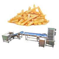 China Semi-Automatic Frozen French Fries Production Line for Easy Operation and Maintenance for sale