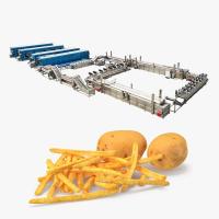 China High-Capacity French Fries Production Line | Fully Automatic, Efficient & Customizable for Food Processing Plants for sale