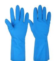 China Ambidextrous Blue Nitrile Glove Industrial Comfortable Protective Gloves Designed for Long Term in Industrial Workplaces for sale
