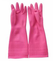 China Bathroom chemical resistant glove suitable to wear offering protection from chemical spills during bathroom sanitation tasks for sale