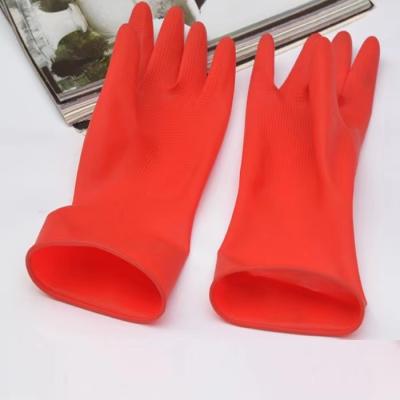 China Latex Household Glove Waterproof Thickness 0.25 to 0.55 Millimeters Comfortable and Durable for Household Cleaning Tasks for sale
