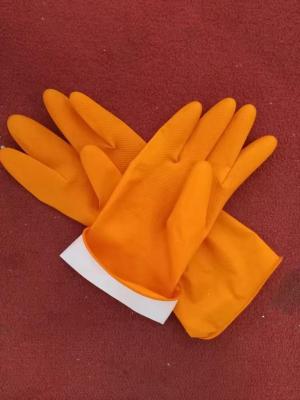 China 30 CM Latex Household Glove Customized Logo Engineered to Deliver Comfort and Protection During Household Cleaning Tasks for sale