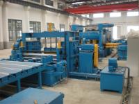 China Rolled Steel Continuous High Speed Flying Cut To Length Line With Edge Trimming for sale