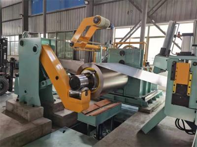 China Home Appliance Sheet Flying Cut To Length Line For PPGI Steel Coil for sale