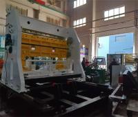 China Medium Gauge Steel Flying Cut To Length Line Shear Continuous Cut To Length Line 2-8x1600 for sale