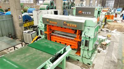 China Stainless Steel Fly Shear Cut To Length Line for sale