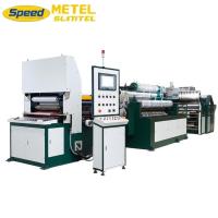 China Speed Metal Slitting Line with PLC Control System and 508mm Coil ID Max. 120m/min Slitting Speed for sale