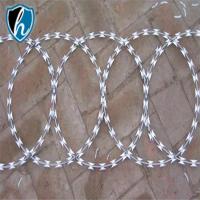 China Razor Barbed wire for sale