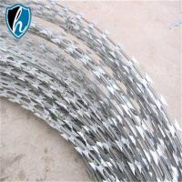 China Razor Barbed wire for sale