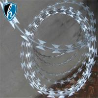 China Razor Barbed wire for sale