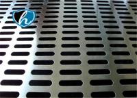 China Oblong Hole Perforated Metal  Mesh for sale