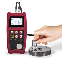 China Plastic Shell 350mm Digital Ultrasonic Thickness Gauge 0.01mm Resolution for sale