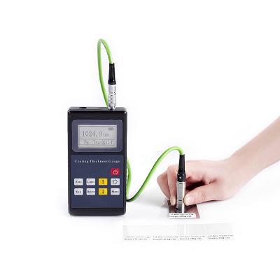 China Plastic Shell Magnetic Coating Thickness Gauge With Changeable Ferrous Probe for sale