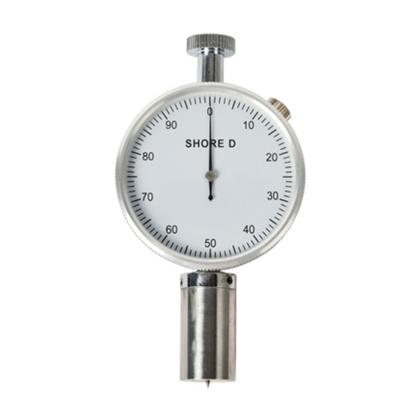 China Durometer Type D Shore Hardness Tester With 2.5mm Pressure Needle Stroke for sale