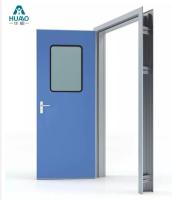 China CE Standard Fireproof Steel Clean Room Door For Pharmacy Hospital Lab for sale