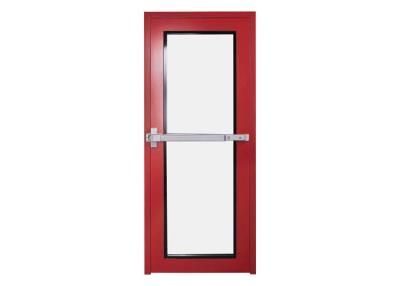 China GMP Standard Metal Emergency Exit Door Single Leaf Design With Security Locks for sale