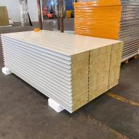 China Cleanroom Sandwich Panels Rock Wooll 50mm 75mm 100mm for sale