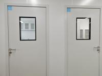 China Modular Steel Clean Room Door Hermetic Swing Door 250mm Wall Thick For Laboratory for sale