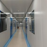 China Sound Insulation Glass Flush Clean Room Windows Anti Condensation Design for sale