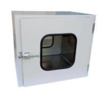 China HVAC SUS Static Cleanroom Pass Box With UV Lamp In Pharmaceutical Industry for sale