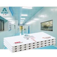 China Modular Cleanroom interior Rock Wool Sandwich Panels High Quality Cleanroom boards for sale